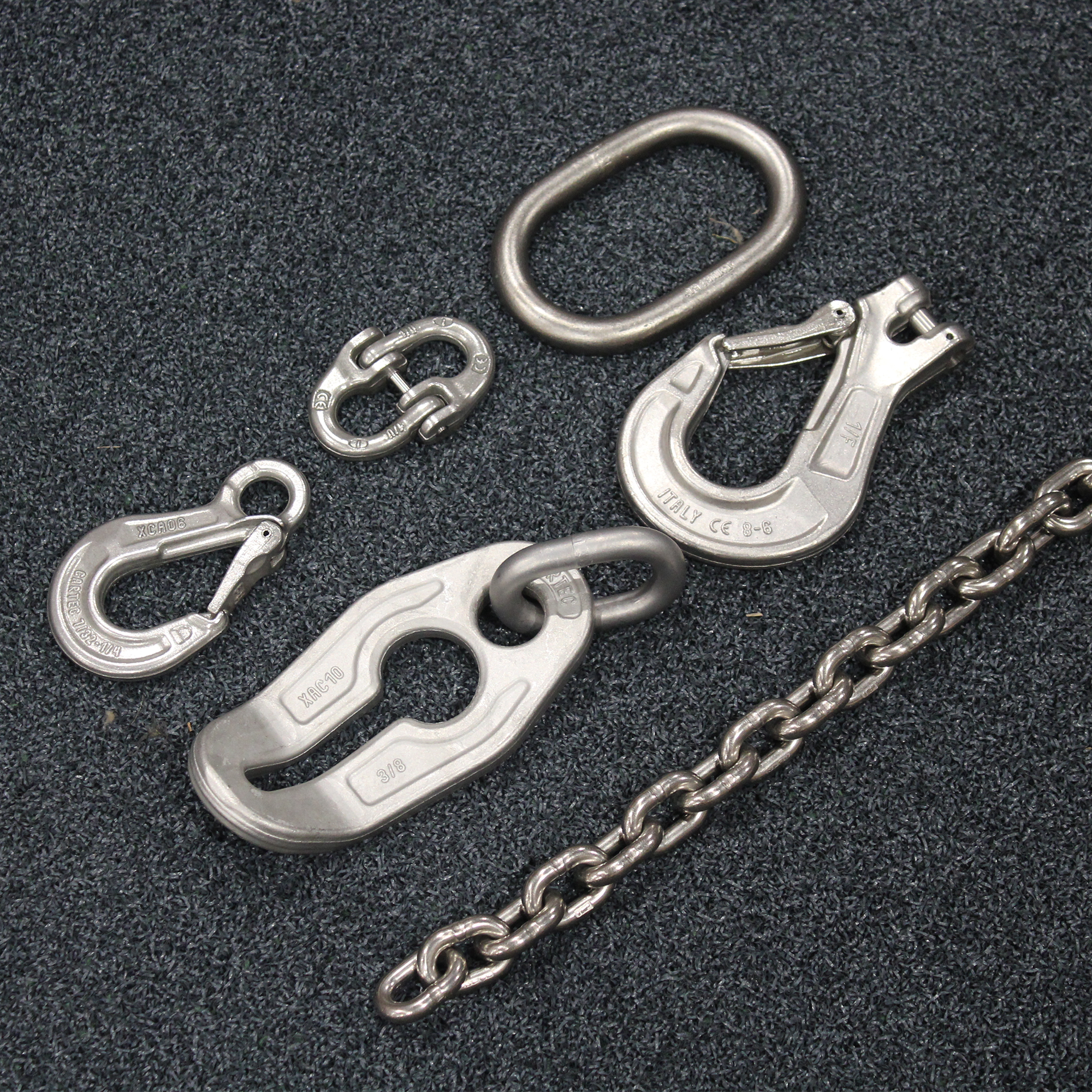 Cartec 60 Stainless Steel Lifting Fittings - Chains Ropes Anchors